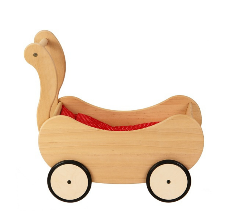 Drewart Wooden Pram without Hood - Aurifer