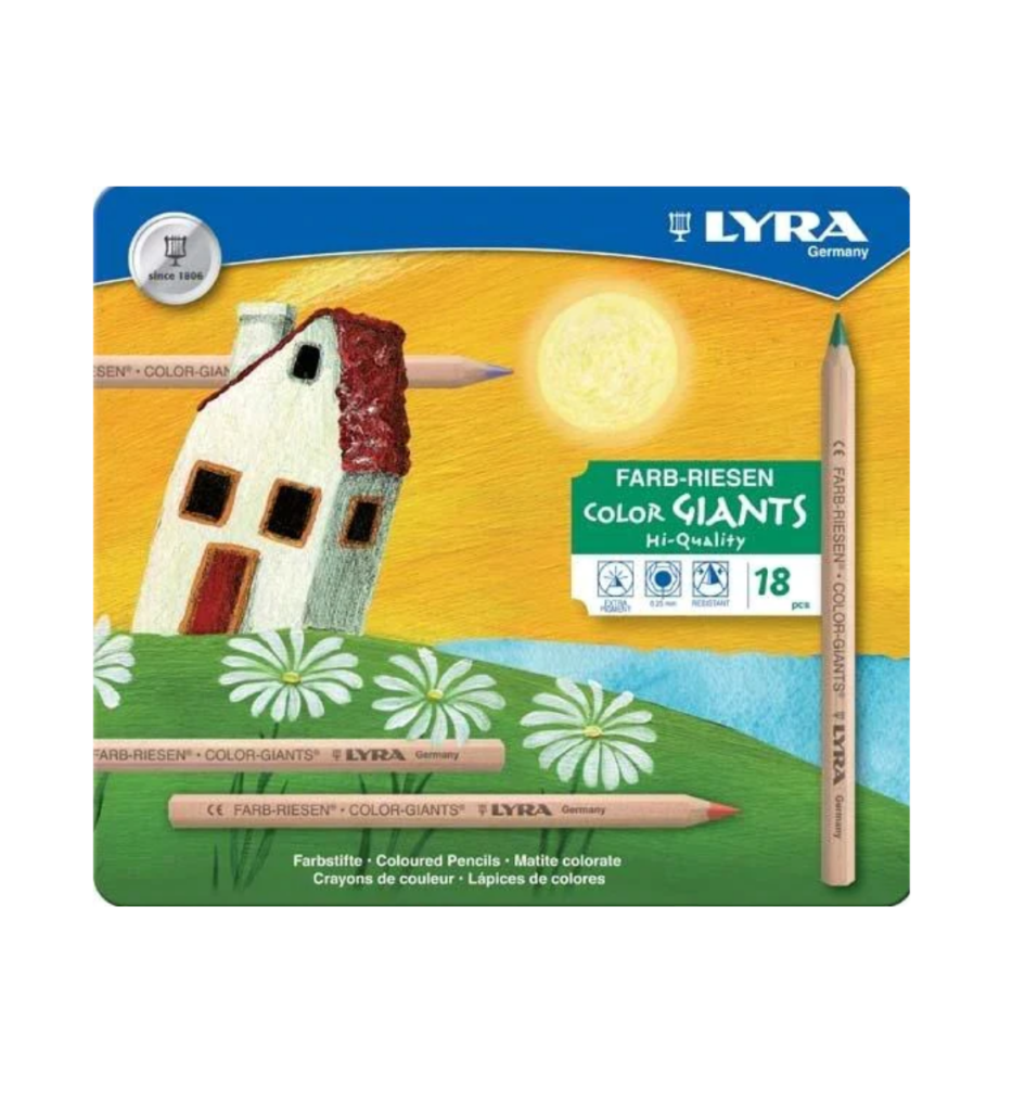 Lyra Colour Giants Unlacquered 18 in a tin - Aurifer